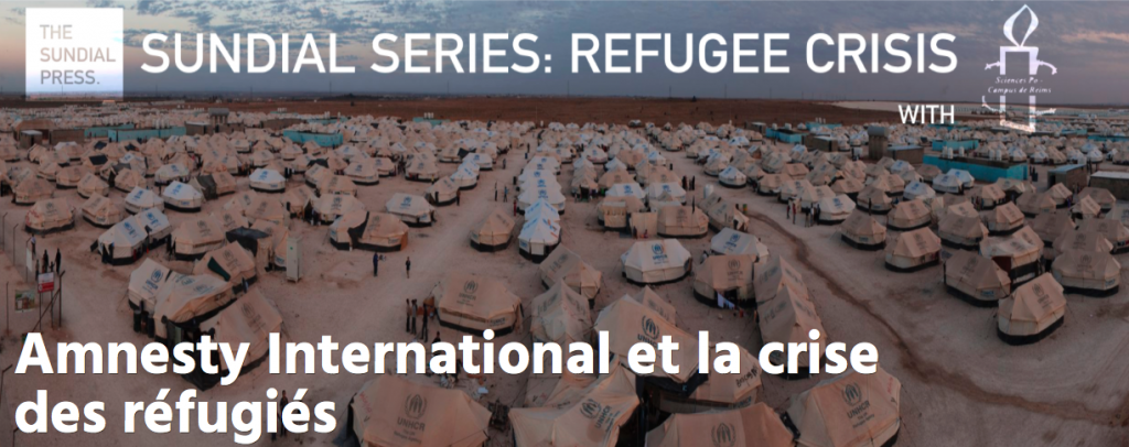 Amnesty International et la crise des réfugiés – La Péniche